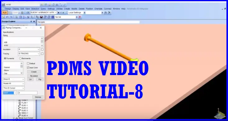 PDMS – What is Piping